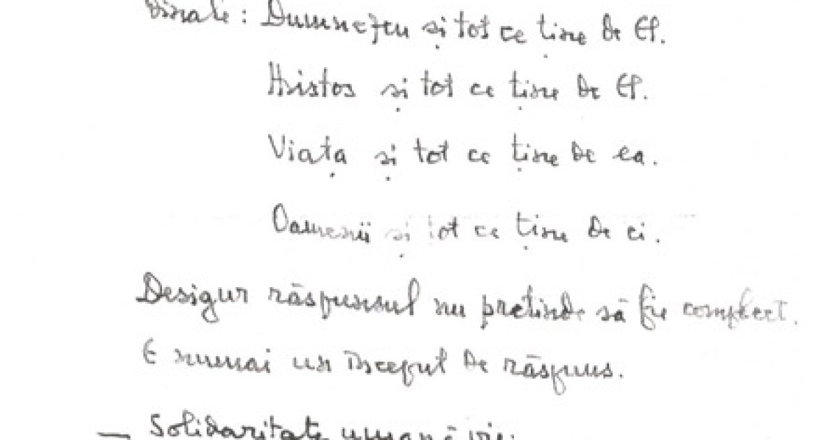 Benedict Ghiuş şi veşmântul de aur al smereniei