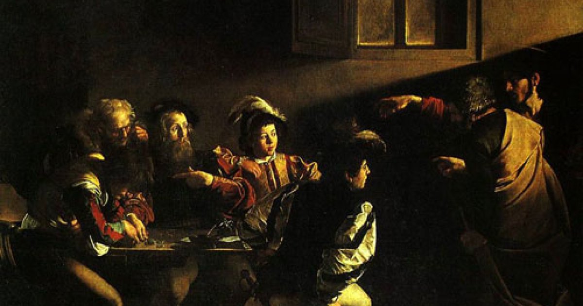 Caravaggio: Chemarea Sfântului Matei
