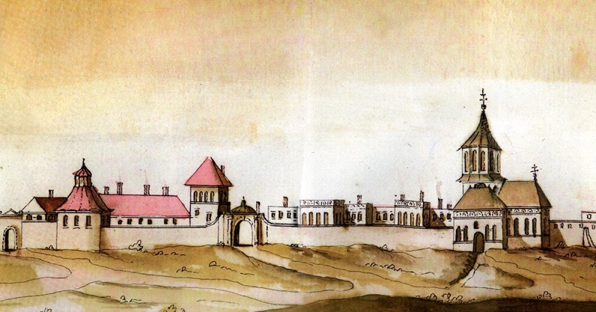 Un voievod cu năframă de mătase neagră pe umăr