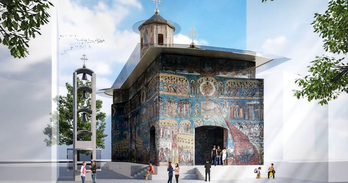 Temelie sfântă pentru o nouă poartă a cerului