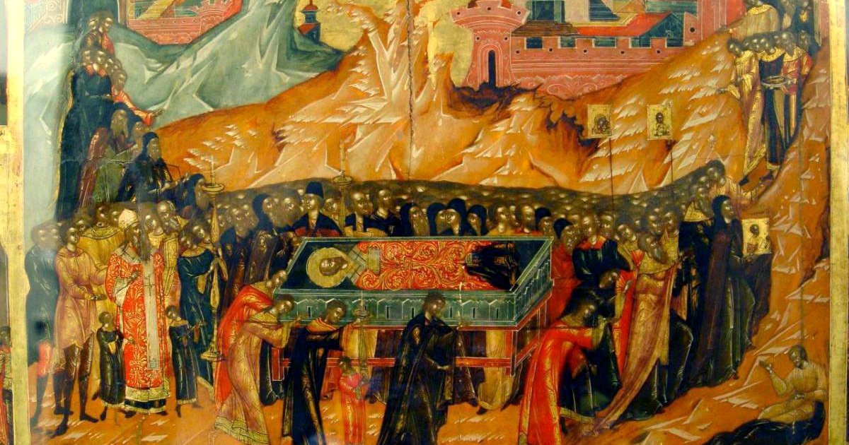 Aducerea moaştelor Sfântul Ierarh Nichifor, Patriarhul ...
