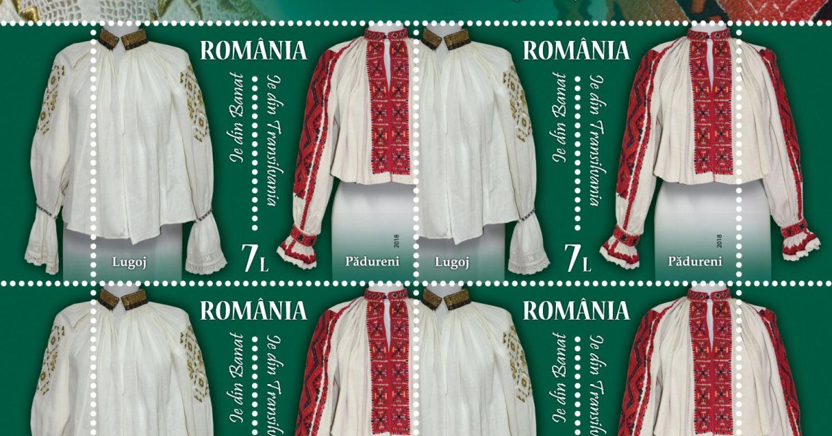 Ia românească în timbre