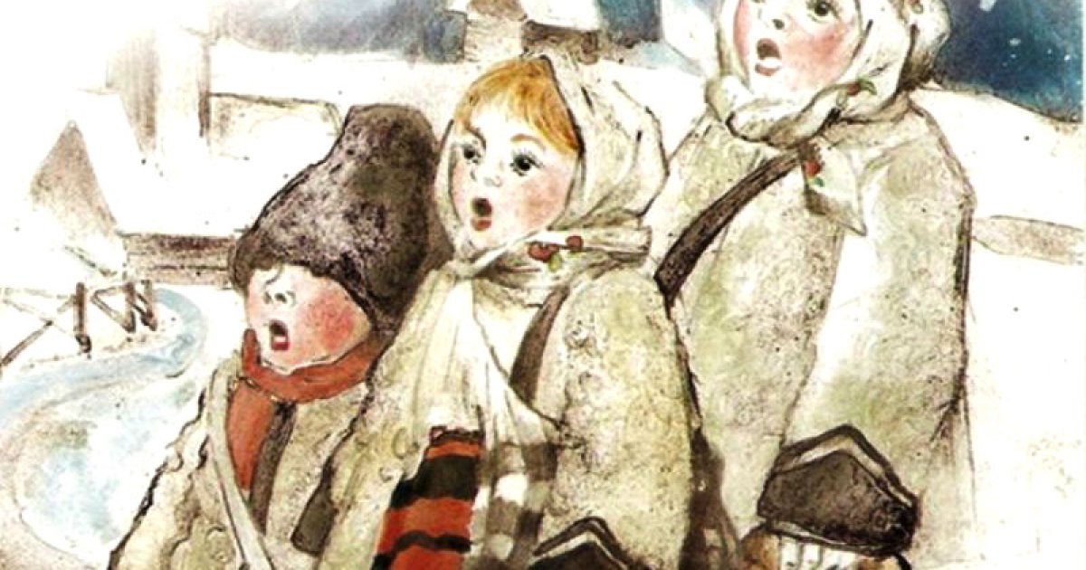 Colindătorii, alaiul împărătesc prin care Domnul intră în alaiul satului