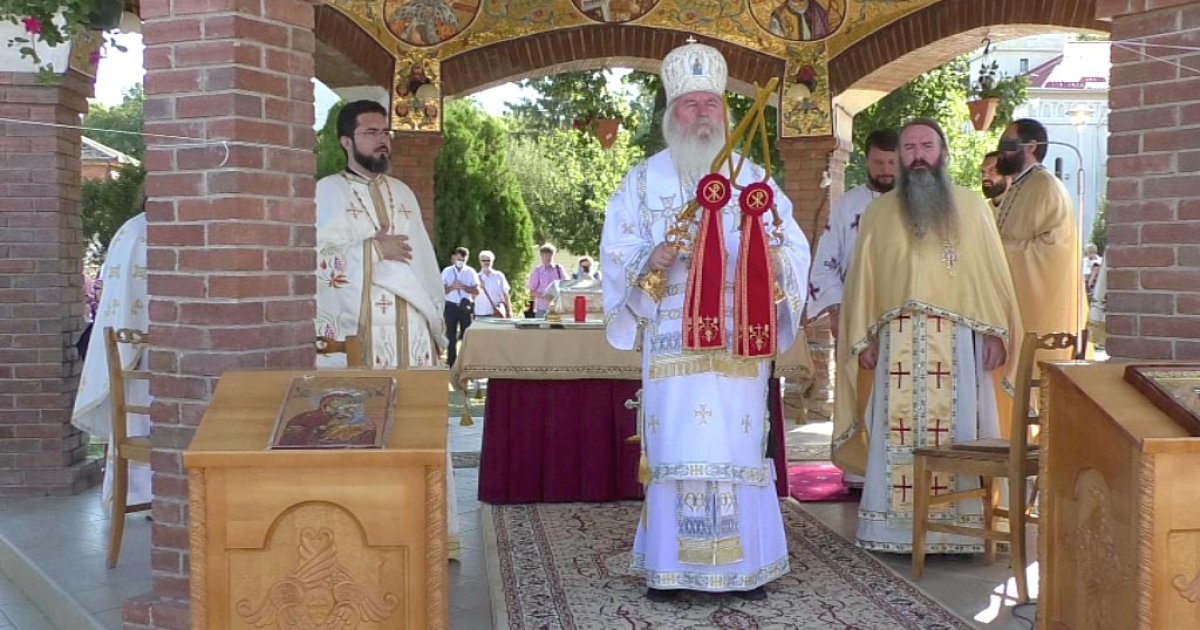 Zile de sărbătoare la Mănăstirea Timișeni-Șag, județul Timiș