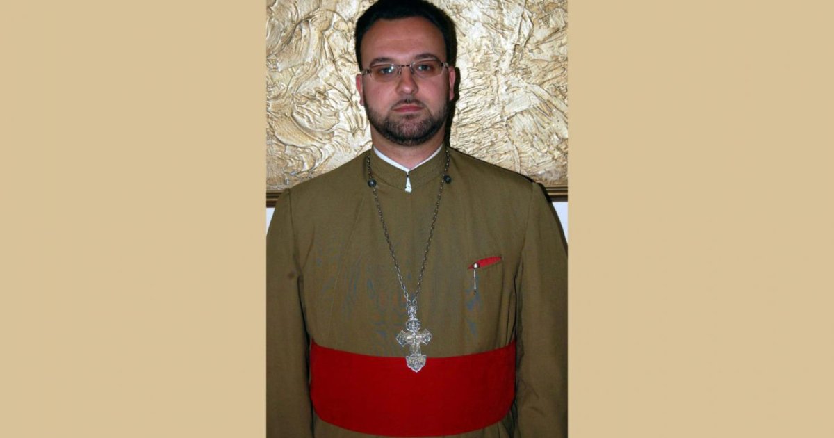 Mesaj de condoleanțe la înmormântarea părintelui Radu‑Cosmin Bogdan