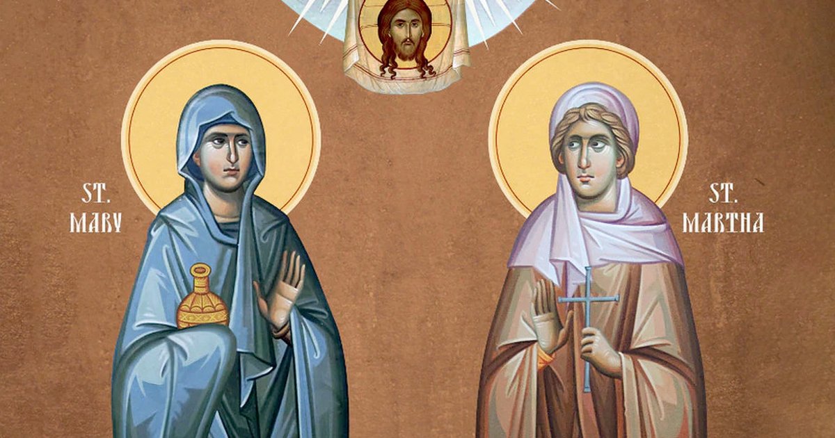 Marta și Maria - făptuirea și contemplația tinereții