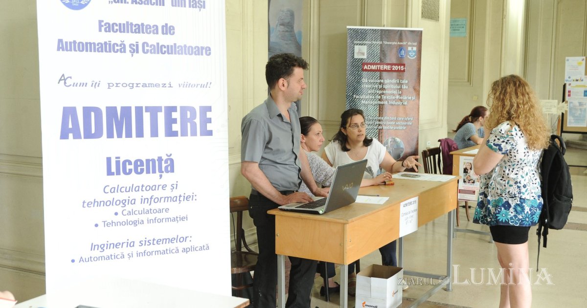 Au început înscrierile la facultate