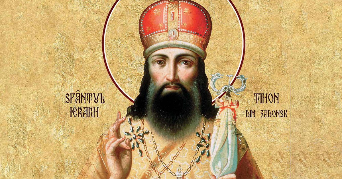 Sfântul Tihon - filosofia duhovnicească și curăția inimii