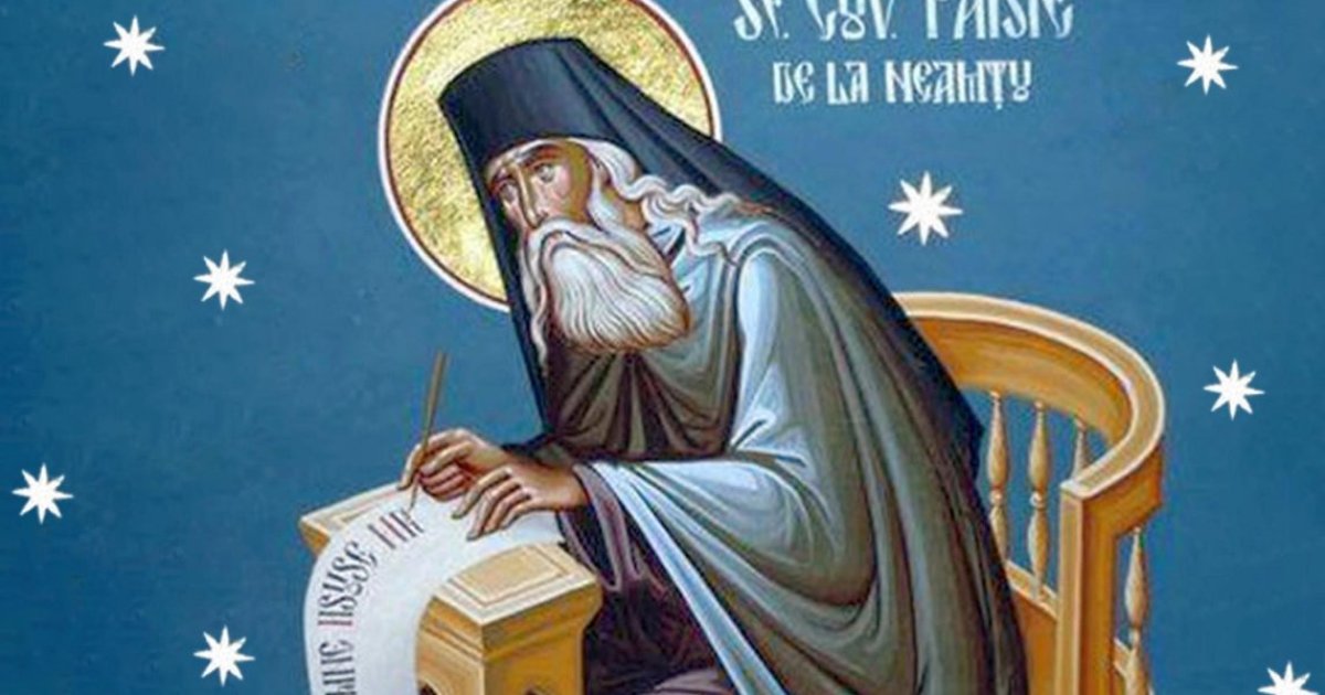 Sfântul Paisie de la Neamț și rugăciunea inimii