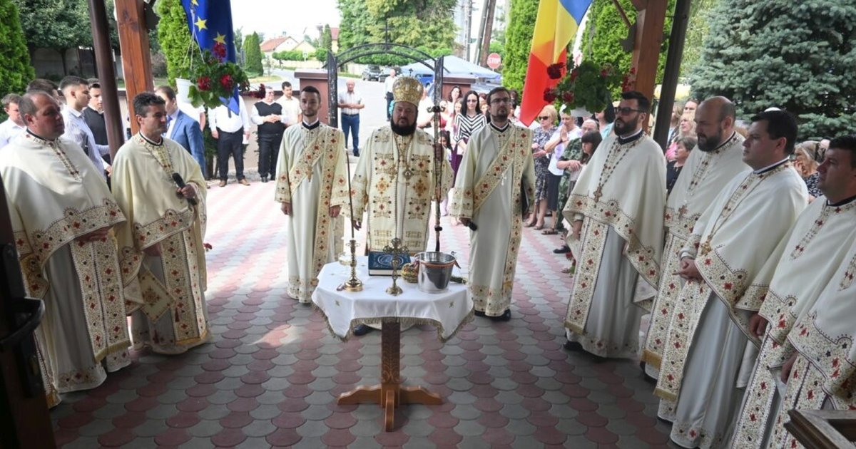 Resfințirea bisericii din Parohia Nușfalău, Sălaj
