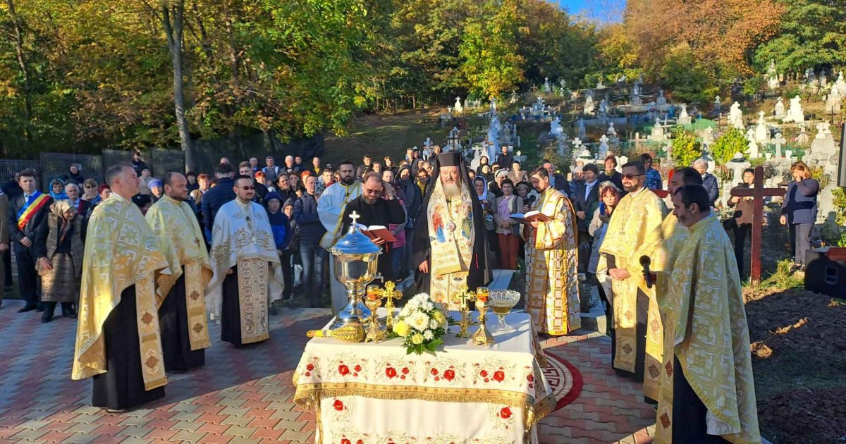 Capelă mortuară și pictură nouă la biserica Parohiei Valea Stâlpului