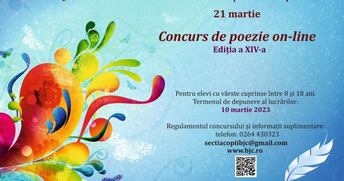 Concurs de poezie online, ediția a XIV-a