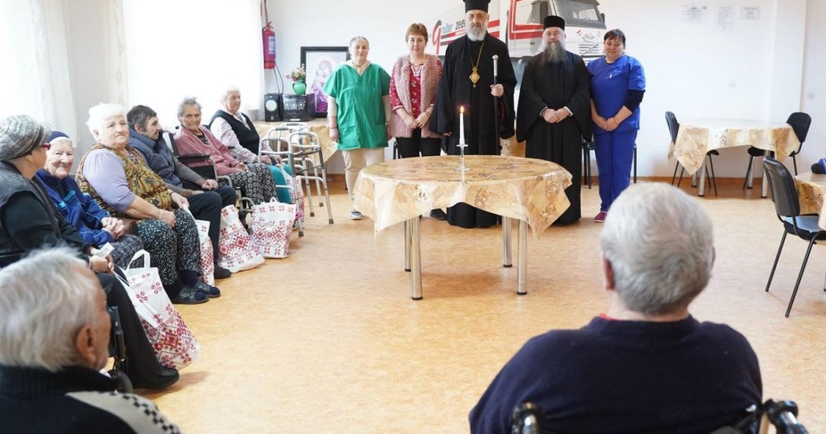 Vizită pastorală la Căminul pentru persoane vârstnice „Sfânta Ana” din ...