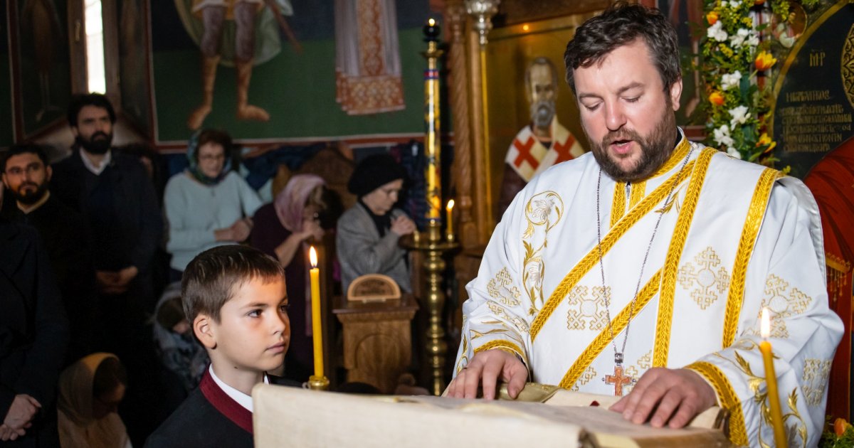 Popas duhovnicesc la biserica Sfântului Grigorie Palama din București ...