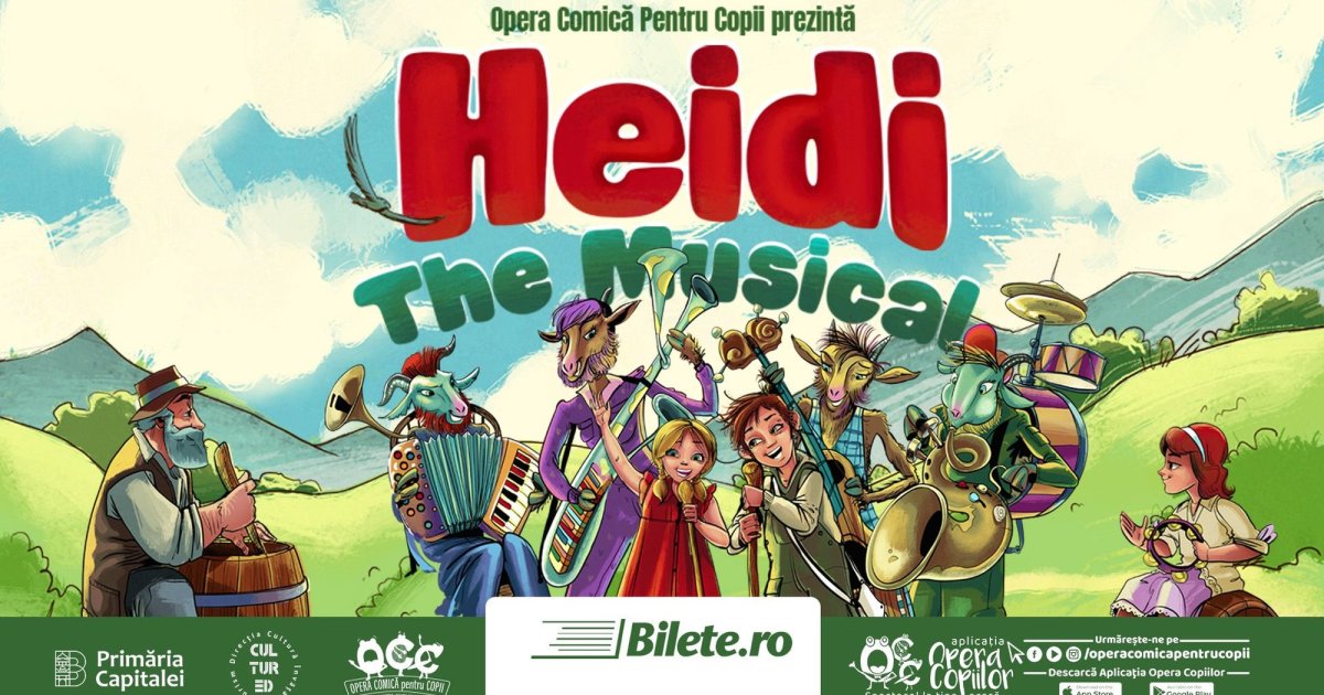 Heidi, la Opera Comică pentru Copii