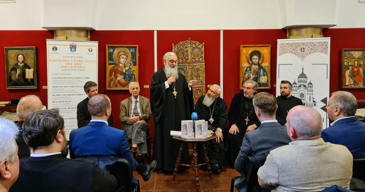Lansarea cărții „Bartolomeu Valeriu Anania (1921‑2011). Omul și Istoria ...