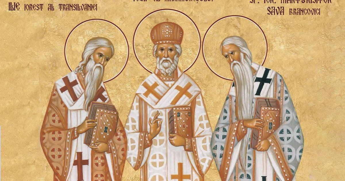Sfinţii Ierarhi Ilie Iorest, Simion Ştefan şi Sava Brancovici ...