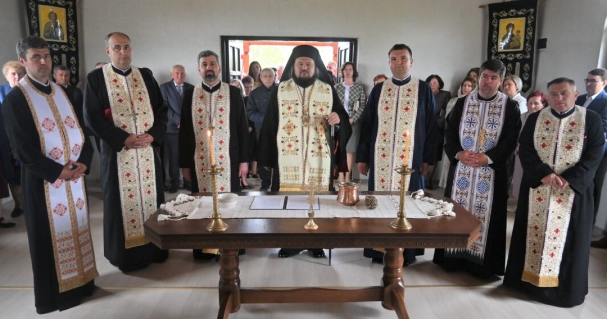 Binecuvântarea capelei mortuare din Parohia Motiș, Episcopia Sălajului
