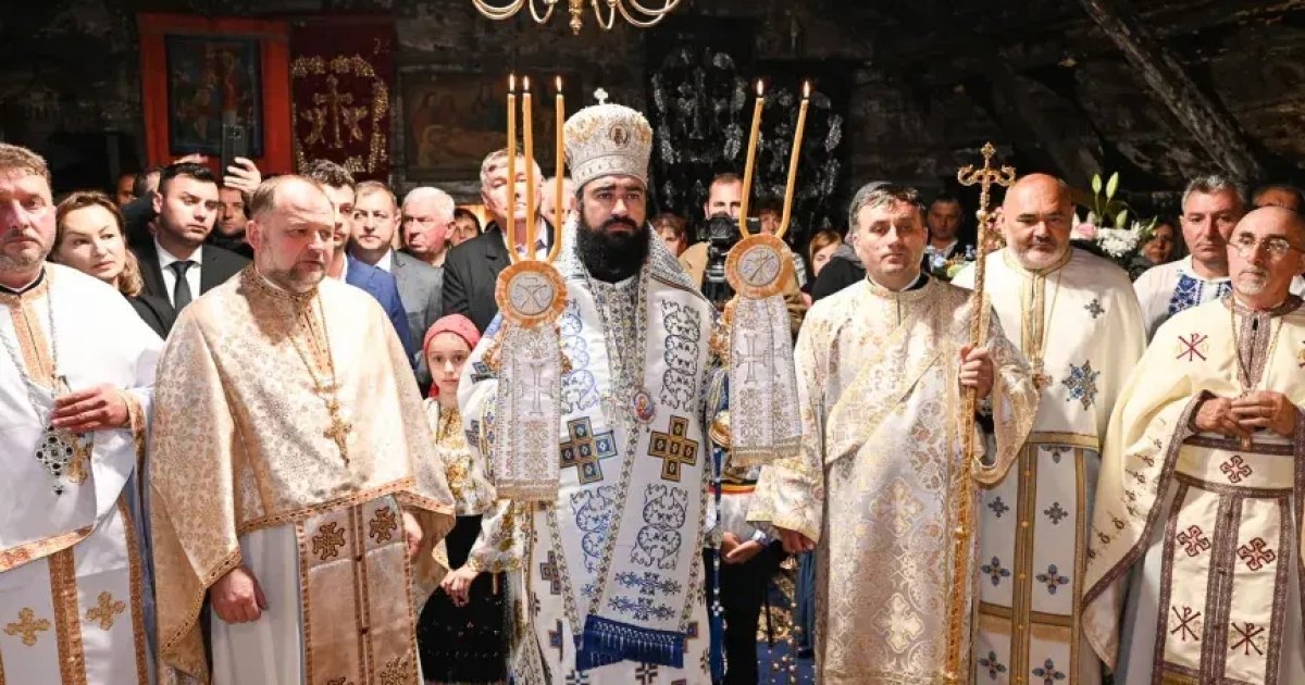 Biserica din Câmpuri de Sus a fost târnosită