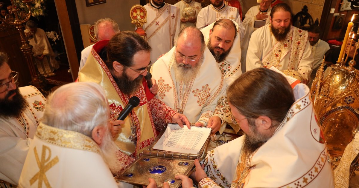 Hirotonia noului Episcop-vicar al Arhiepiscopiei Ortodoxe Române a ...