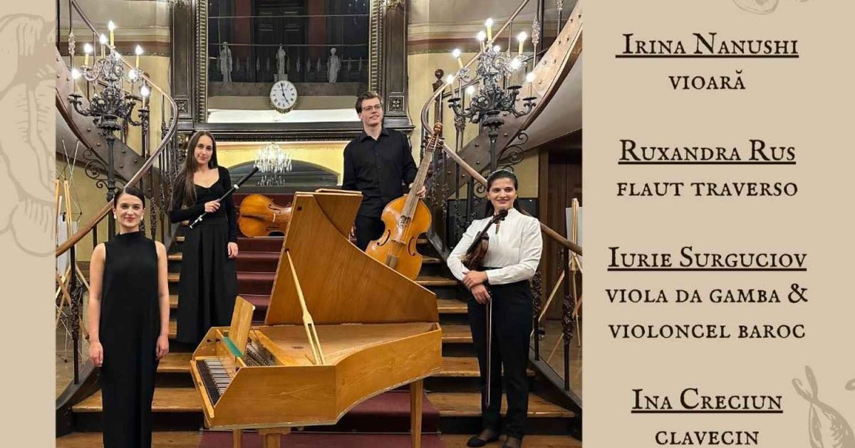 Recital de muzică barocă la Palatul Suțu