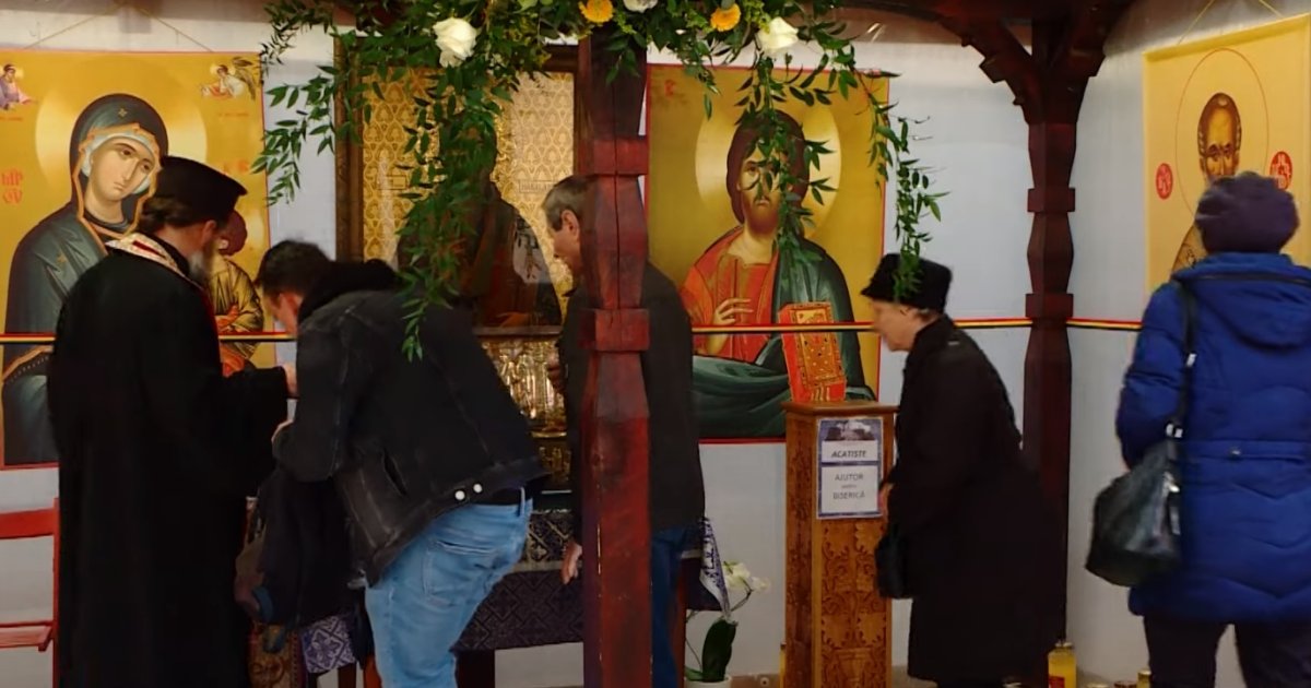 Sfântul Mucenic Haralambie a fost sărbătorit în Parohia Oțetari