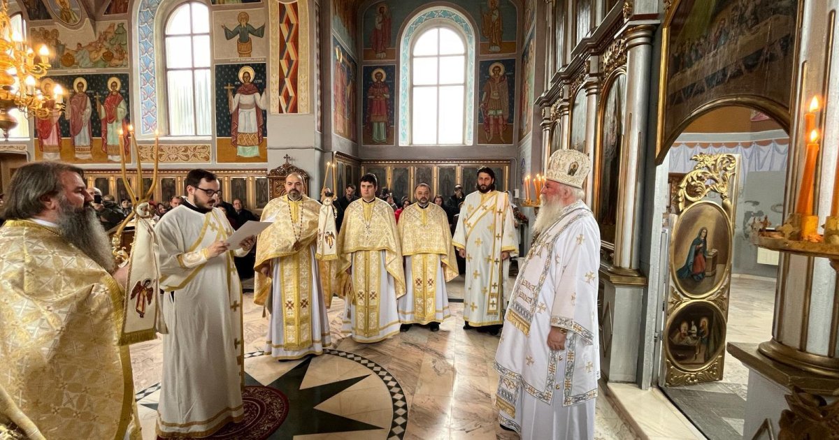 Slujire arhierească la Parohia Banloc, județul Timiș