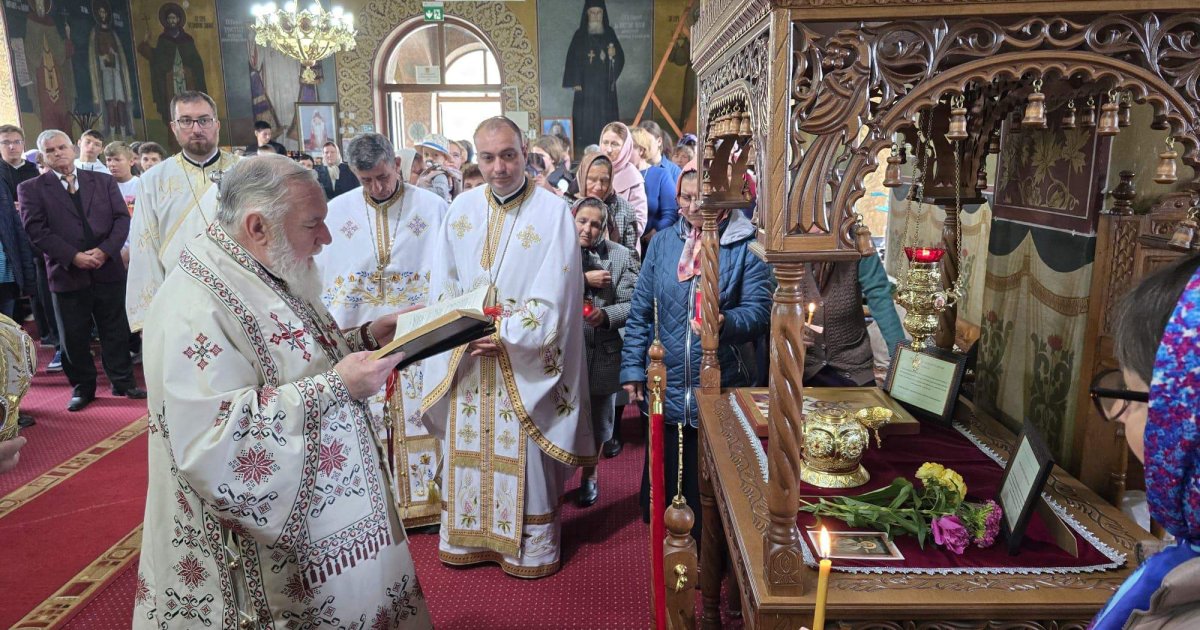Binecuvântare pentru credincioșii din Mahmudia, Tulcea