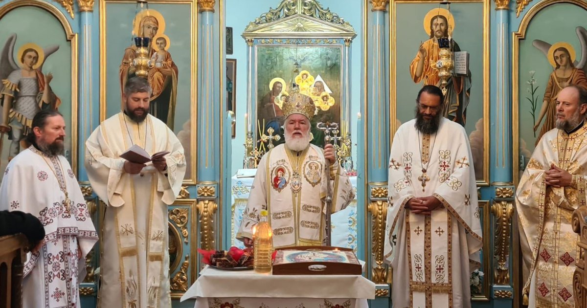 Popas de rugăciune la o lavră din județul Tulcea