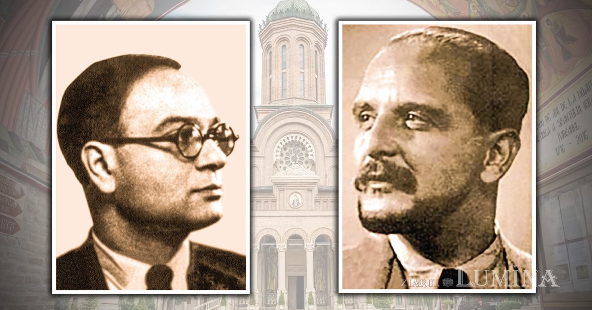 Sandu Tudor și Alexandru Mironescu, într-o conferință la întâlnirile ...