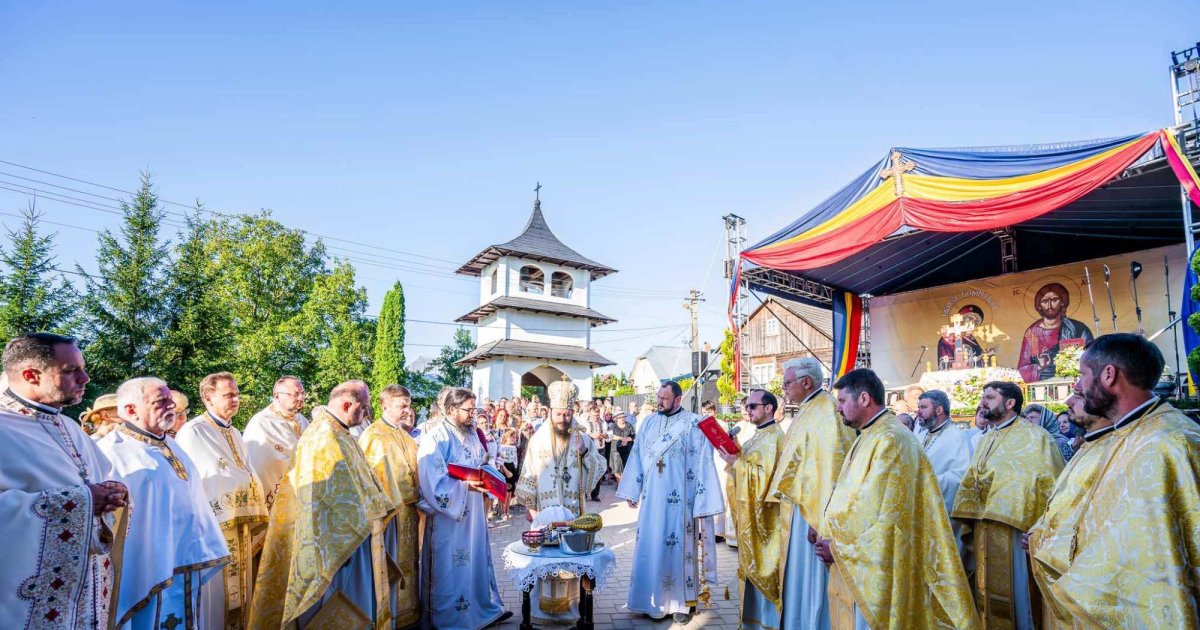 Biserica „Izvorul Tămăduirii” Deleni - Pârteștii de Jos a fost resfințită