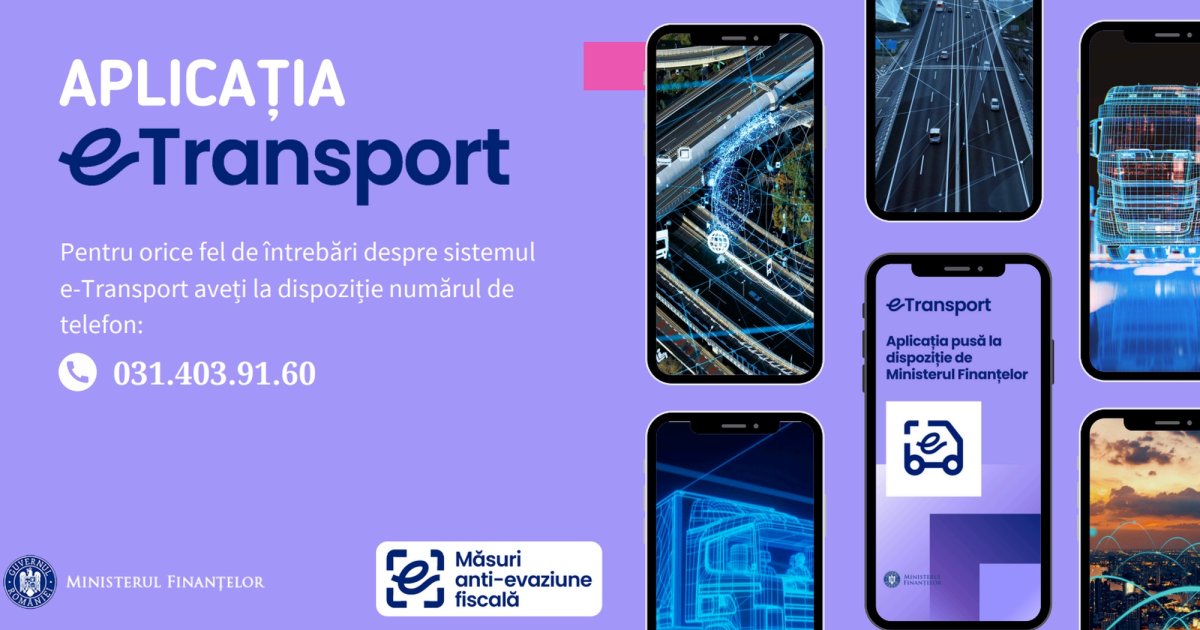Aplicaţia e-Transport, în faza de testare