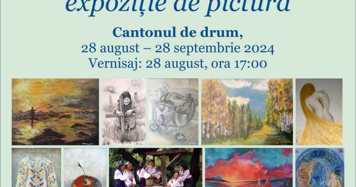 Zece pictori amatori expun la Muzeul Satului „Dimitrie Gusti”