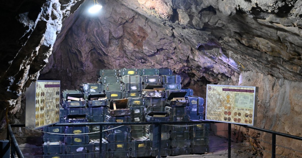 80 de ani de la evacuarea tezaurului BNR la Mănăstirea Tismana