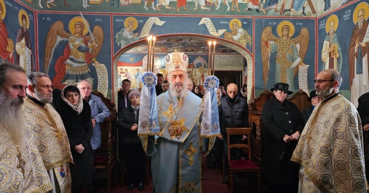 Binecuvântare la Schitul „Buna Vestire” de la Hăpria, judeţul Alba