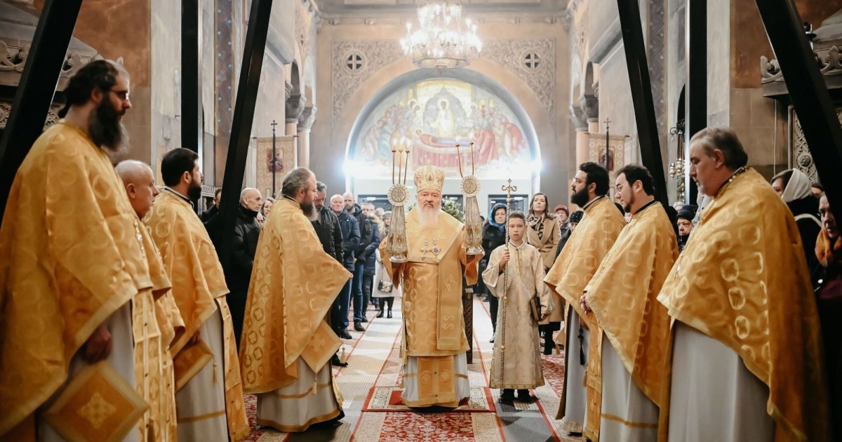 Clujenii au sărbătorit prin rugăciune prima zi din 2025 la Catedrala Mitropolitană