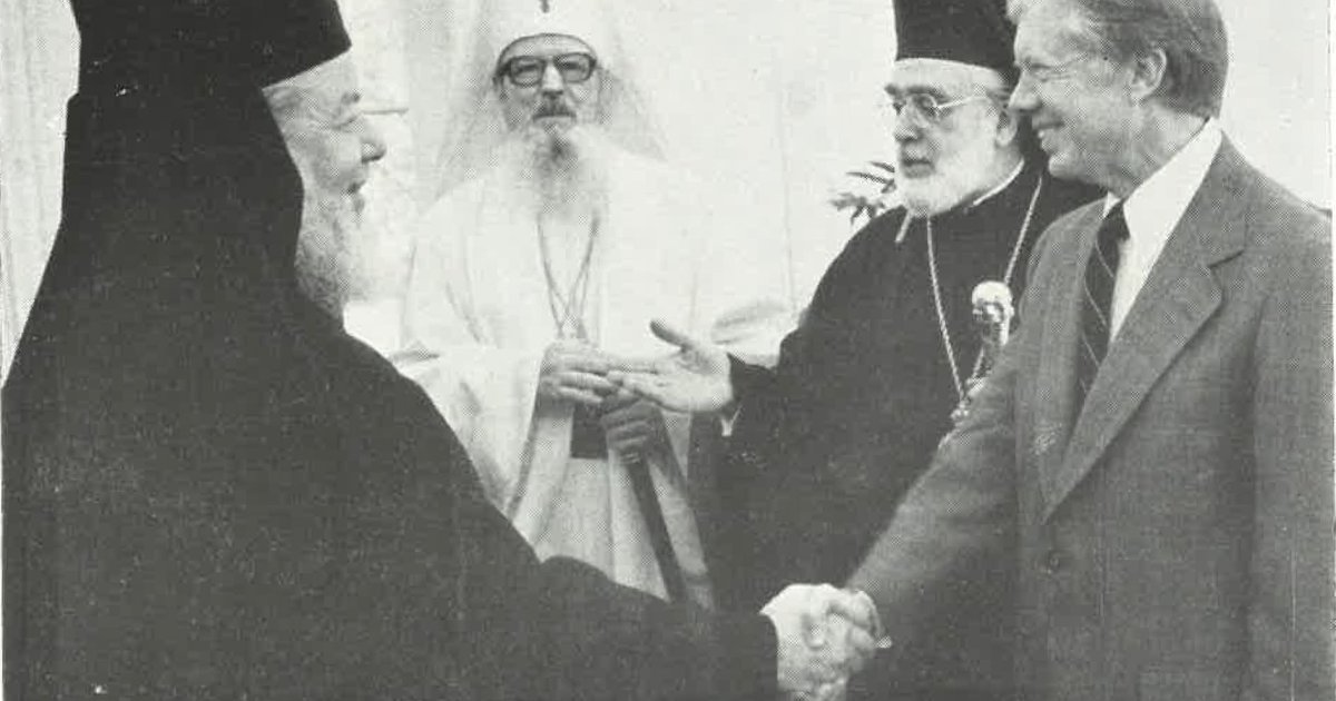 Vizita istorică a Patriarhului Iustin Moisescu dincolo de Ocean
