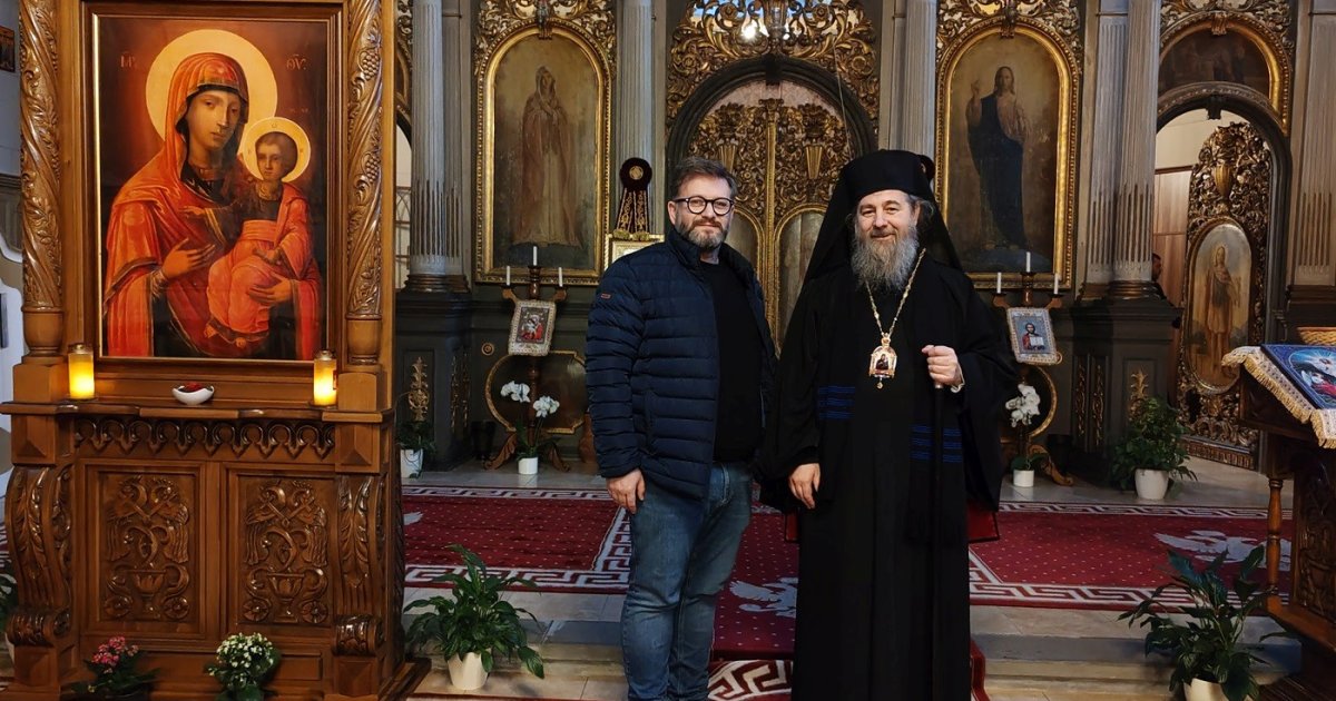 Slujire arhierească la catedrala românească din Giula