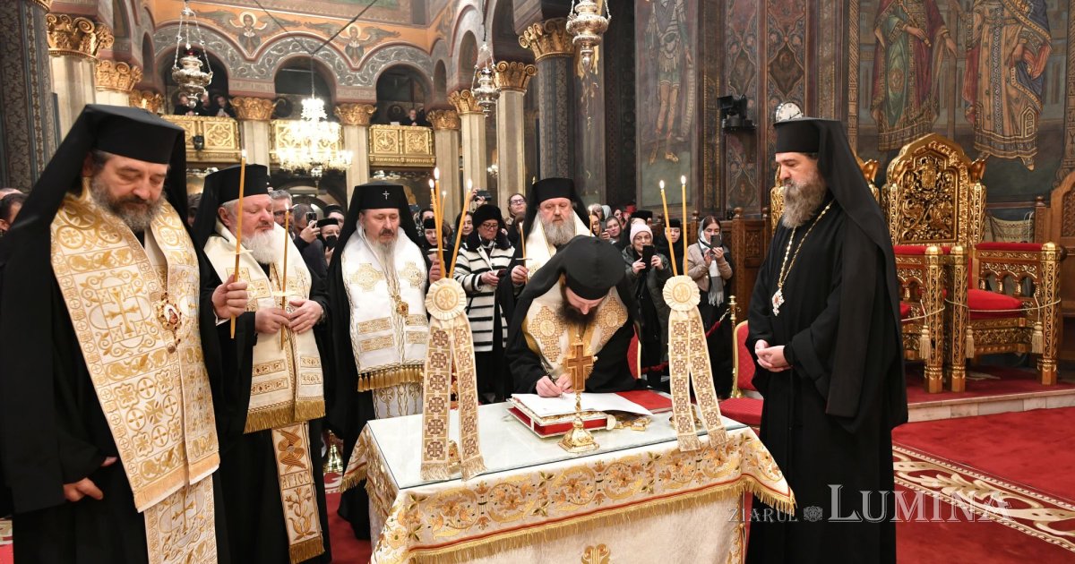 Rânduiala chemării la treapta arhieriei în Catedrala Patriarhală