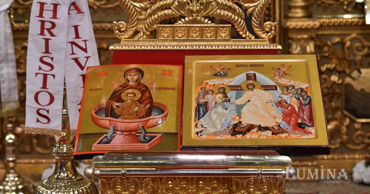 Programul liturgic al sărbătorii „Izvorul Tămăduirii” (25 aprilie 2025 ...