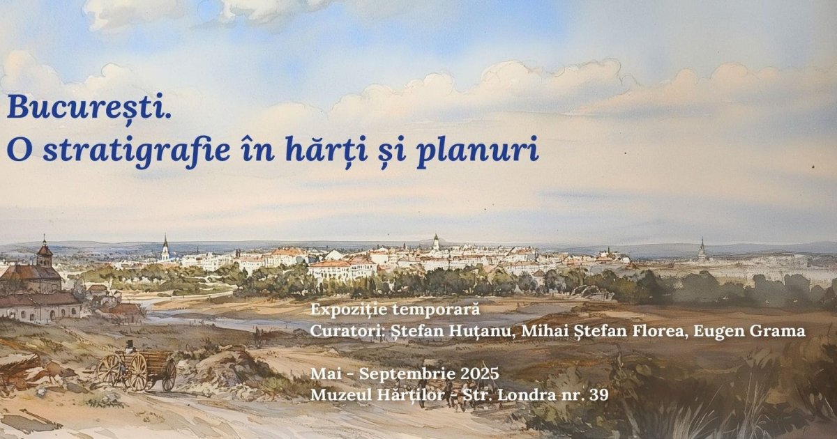 Bucureștiul în hărți și planuri vechi