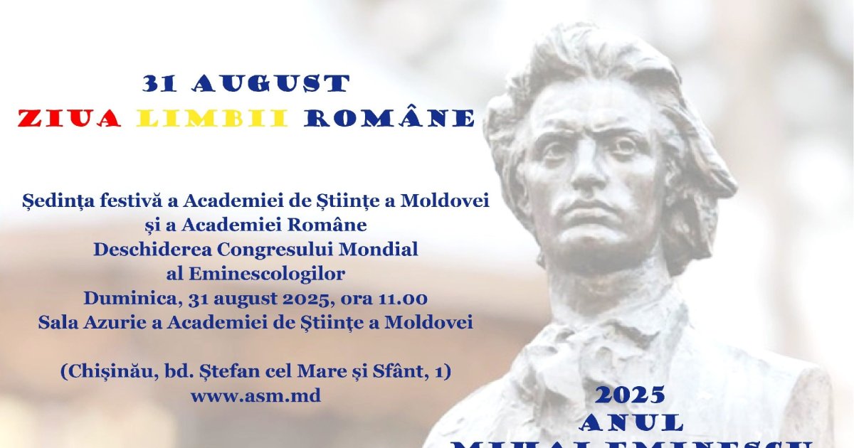 Ziua Limbii Române marcată la Chișinău