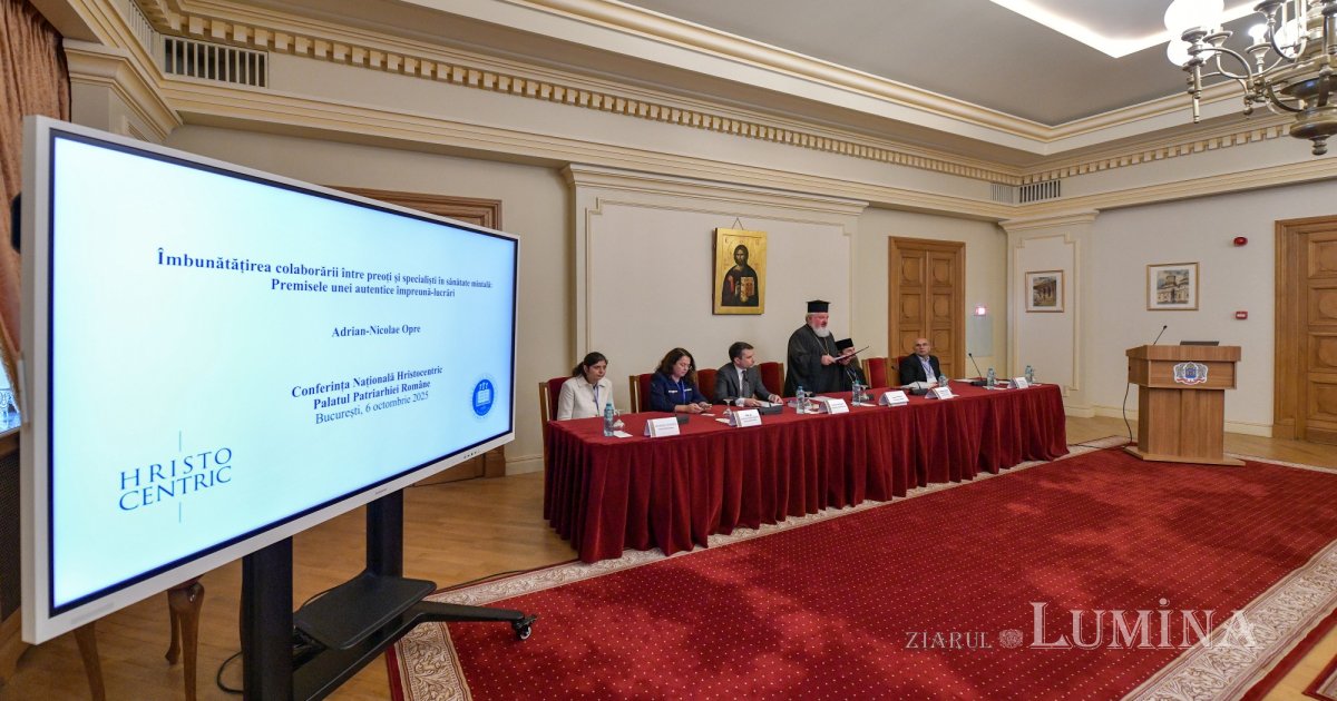 Conferința națională a Proiectului Hristocentric la Palatul Patriarhiei ...