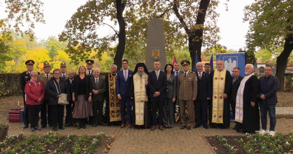 Pomenirea eroilor români la cimitirul central din Seghedin, Ungaria