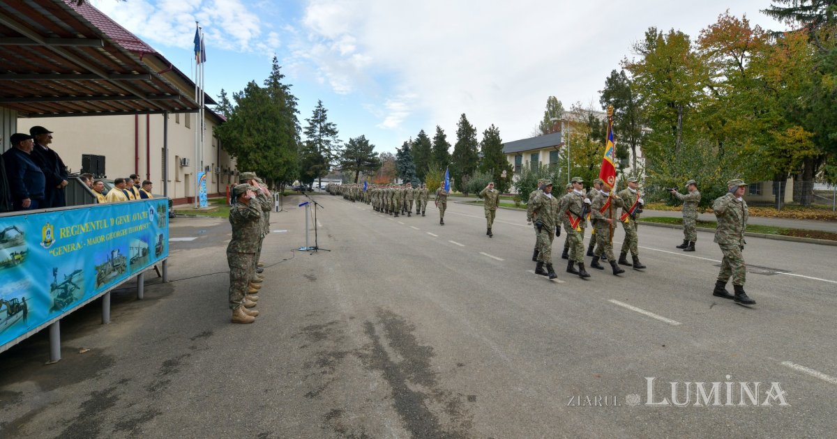 Ziua Regimentului 70 Geniu Aviație „General‑maior Gheorghe Teodorescu ...
