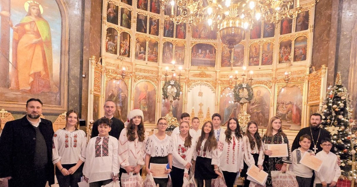 Moment artistic și duhovnicesc la Biserica Popa Tatu din Capitală