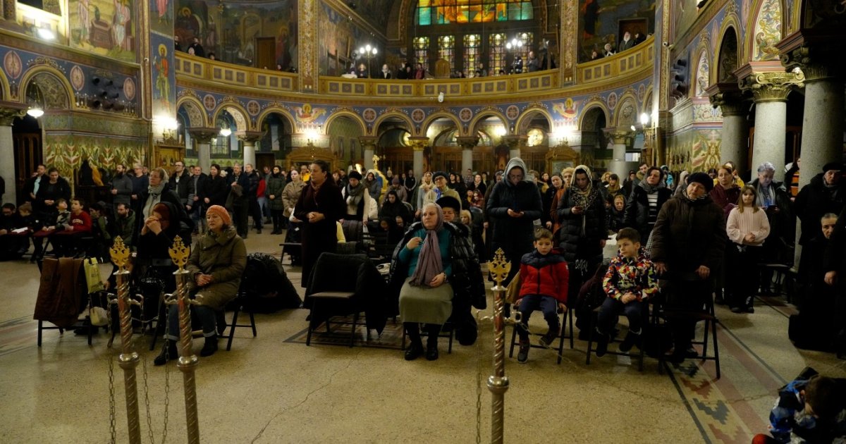 Prima parte a Canonului cel Mare, citită la Catedrala Mitropolitană din ...